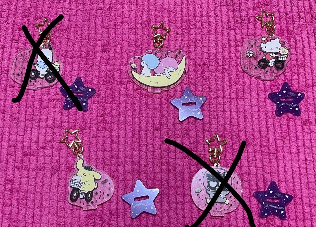 Cow Play Cow Moo Sanrio & Friends Carnival/Space/Sushi Series Acrylic ...
