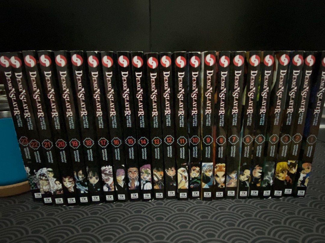 Demon Slayer Manga Fullset, Hobbies & Toys, Books & Magazines, Comics ...