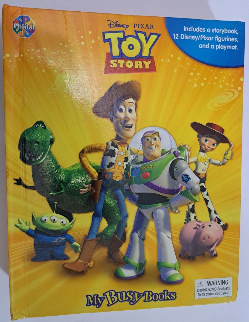 Disney Pixar Toy Story Busy Book, Hobbies & Toys, Books & Magazines ...