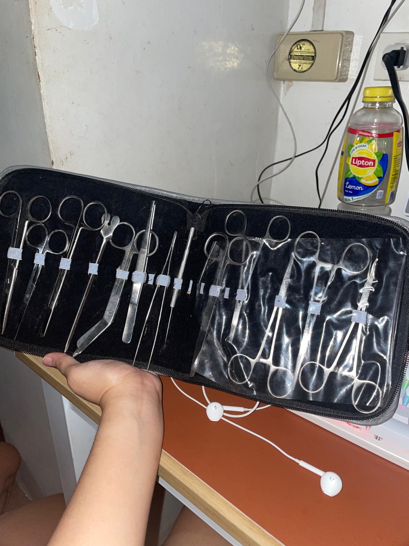 Dissecting Kit Complete Set + Pan, Health & Nutrition, Medical Supplies ... Dissecting Kit Complete Set + Pan, Health & Nutrition, Medical Supplies ...