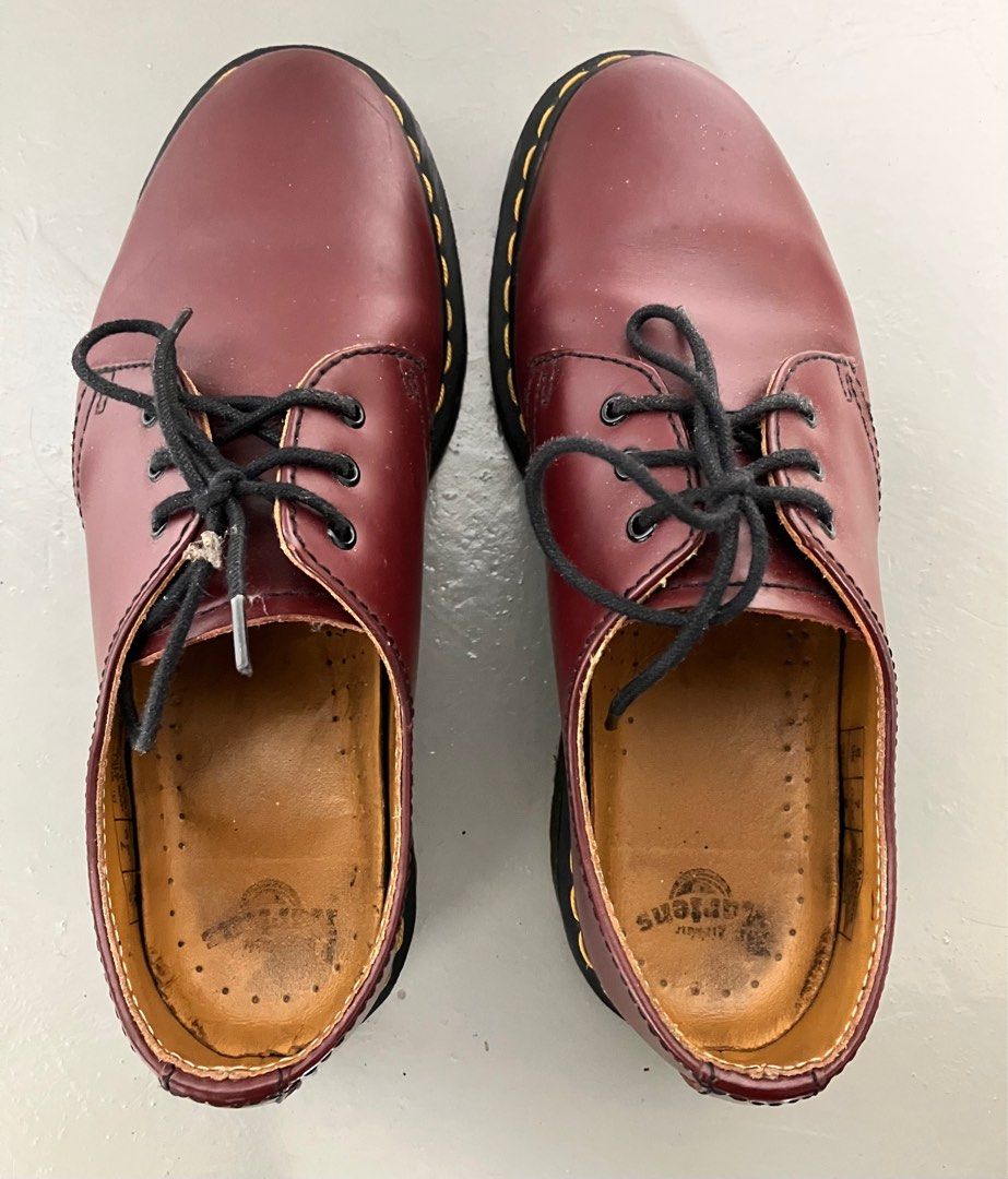 Dr Martens Cherry Red 6Uk, Men's Fashion, Footwear, Boots on Carousell