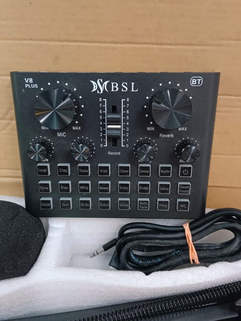 DSL V8 Sound Card Set, Audio, Other Audio Equipment on Carousell