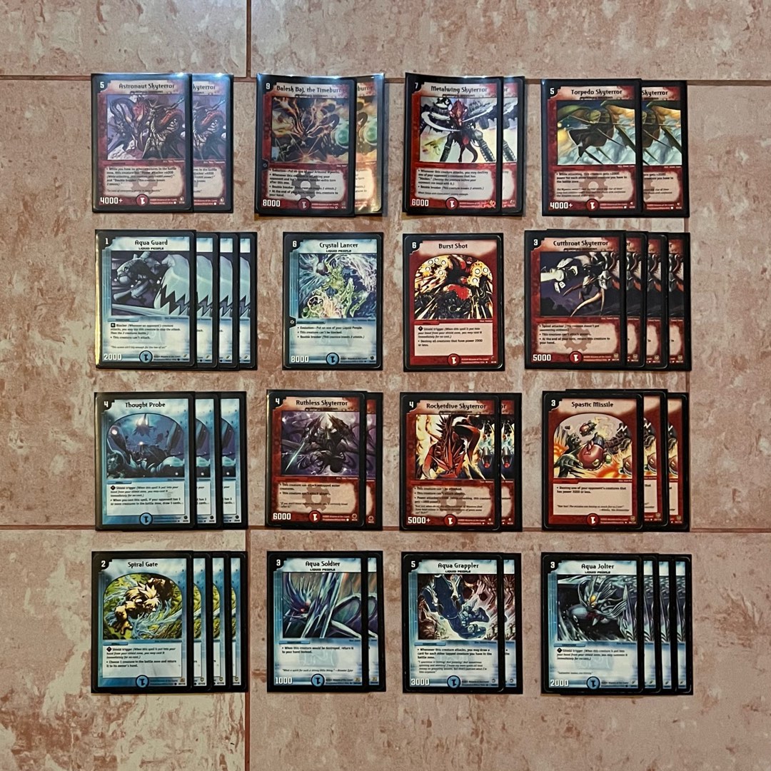 Duel Masters WF Balesk Baj Deck, Hobbies & Toys, Toys & Games on Carousell