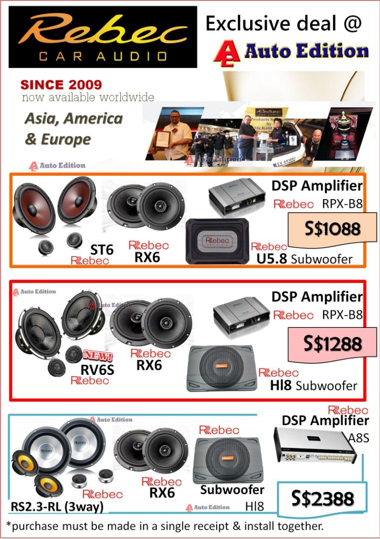 Dynaudio Car Audio package on Honda Freed •full car sound system ...