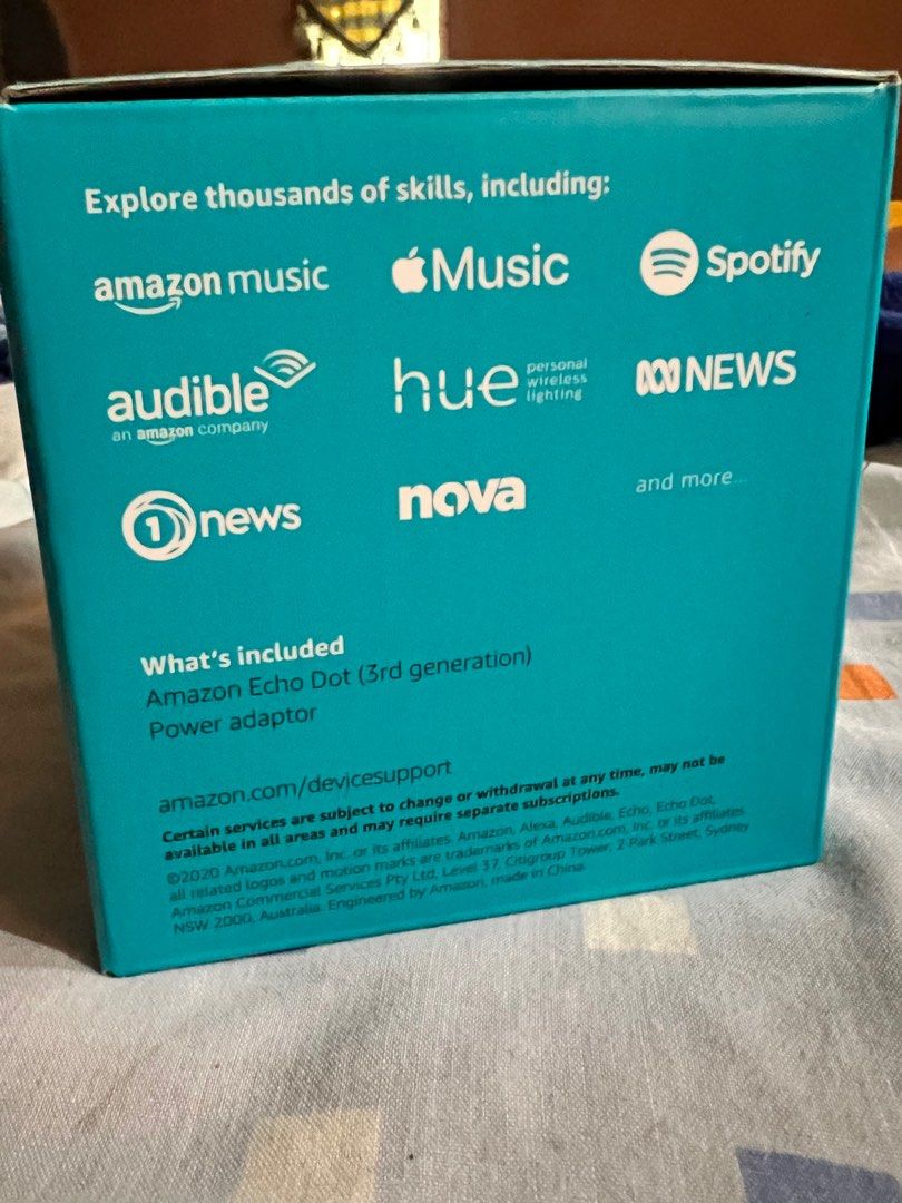 Echo Dot 3rd generation (Alexa) on Carousell