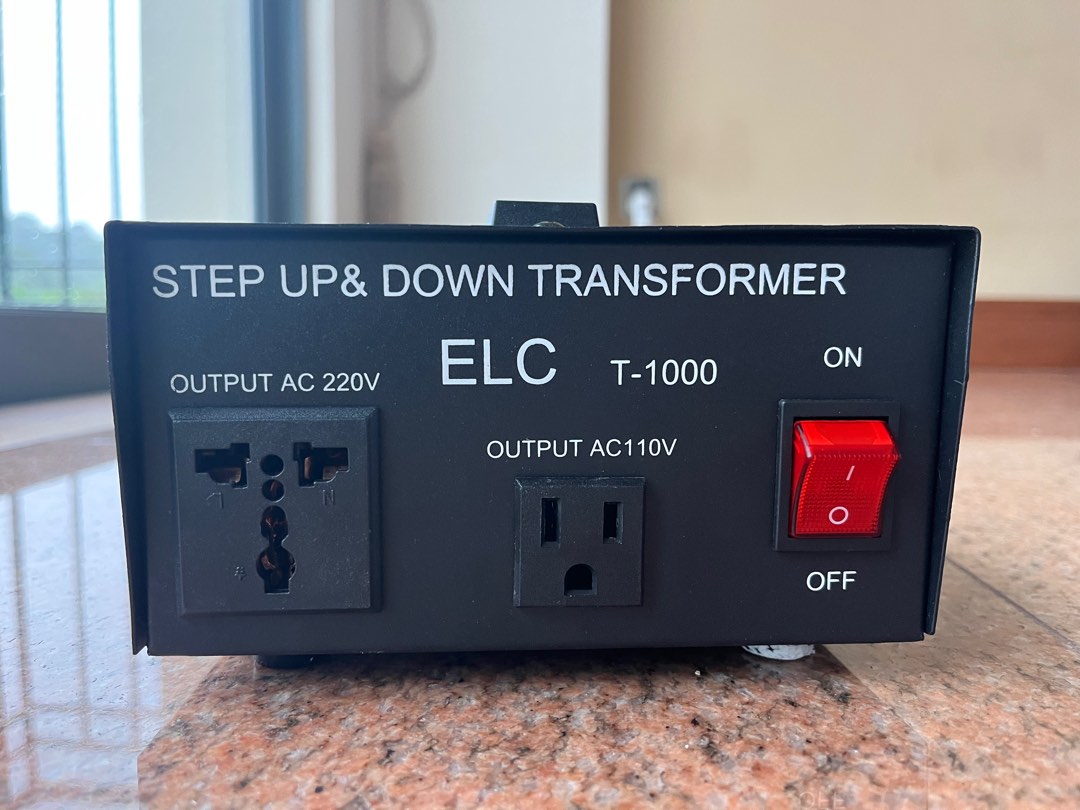 ELC Voltage Transformer, TV & Home Appliances, Electrical, Adaptors ...