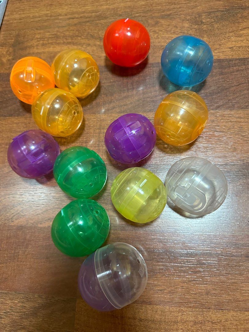 Empty Gacha balls, Hobbies & Toys, Toys & Games on Carousell