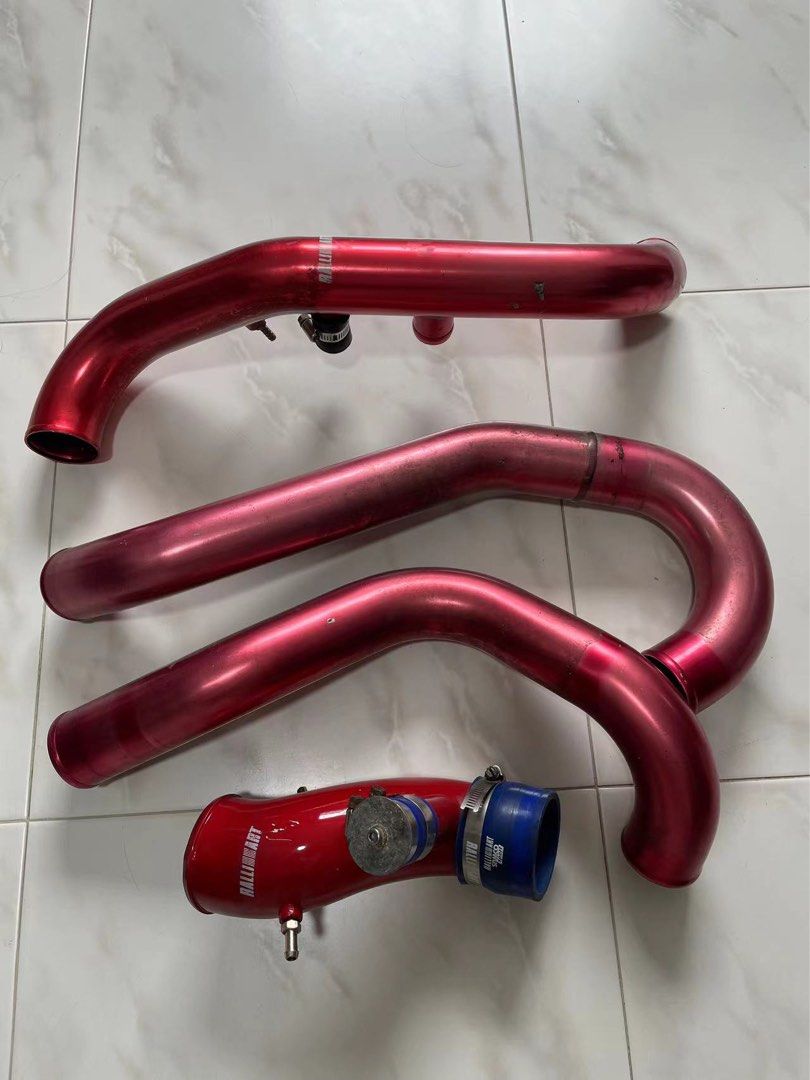Evo 9 Ralliart Intercooler Piping with Intake Pipe, Car Accessories ...