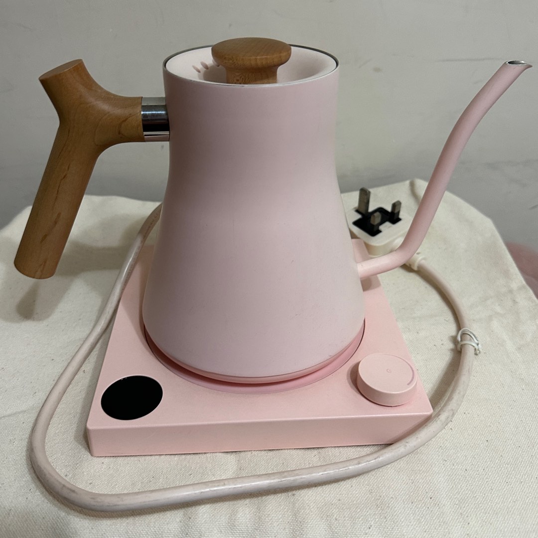 Fellow Stagg EKG Electric Kettle Warm Pink Maple 智慧電子溫控壺 粉紅色, 家庭電器, 廚房 ...