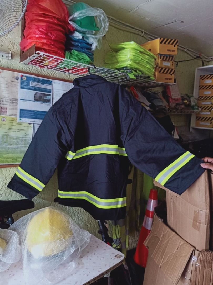 FIREMAN SUIT COMPLETE SET on Carousell