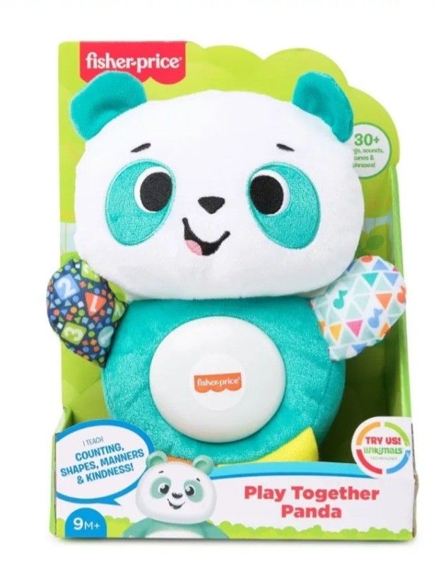 Fisher Price Linkimals Panda Plush, Babies & Kids, Infant Playtime on ...