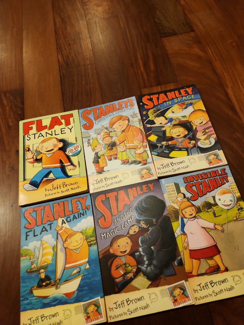 Flat Stanley series by Jeff Brown. English storybook for kids, Hobbies ...