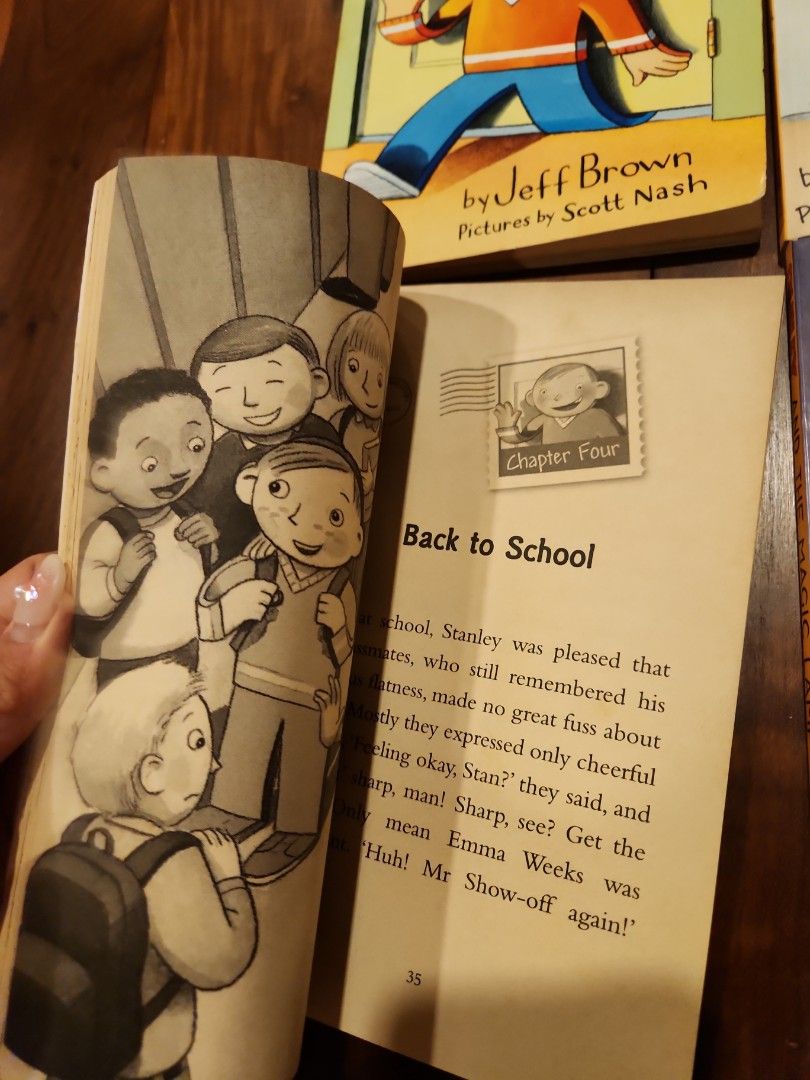 Flat Stanley series by Jeff Brown. English storybook for kids, Hobbies ...