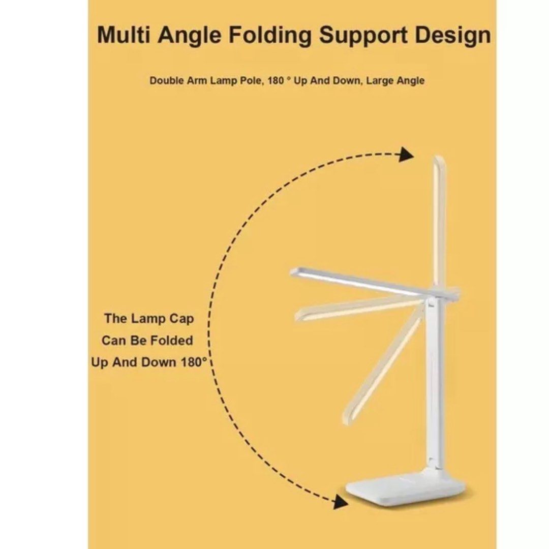 Foldable Study Table Desk Lamp Light, Furniture & Home Living, Lighting ...