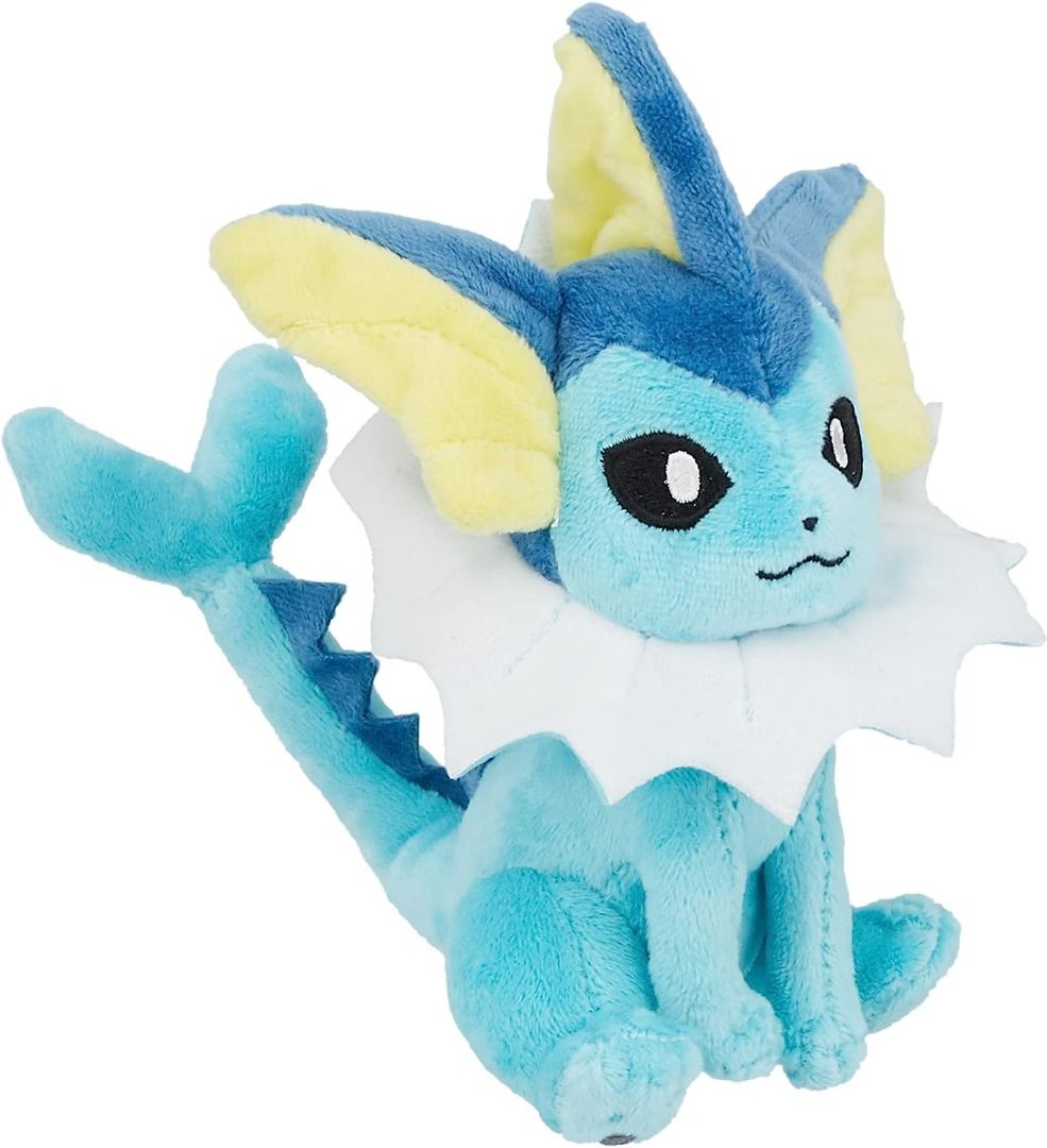 [Free Delivery] Pokemon Center Original: Vaporeon Plush, Hobbies & Toys ...