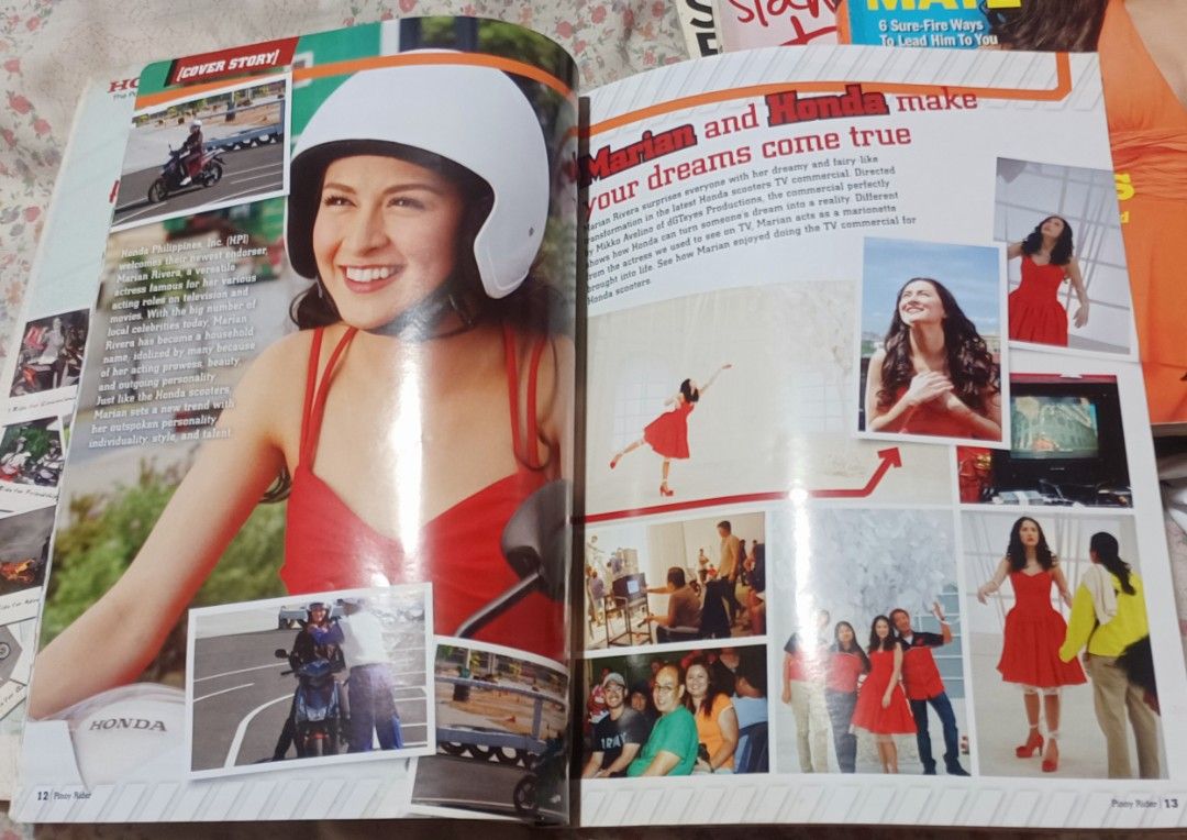 FREE: Marian Rivera Magazine cover Pinoy Rider on Carousell