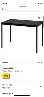 [Free] Preloved Ikea Dining Table, Furniture & Home Living, Furniture ...