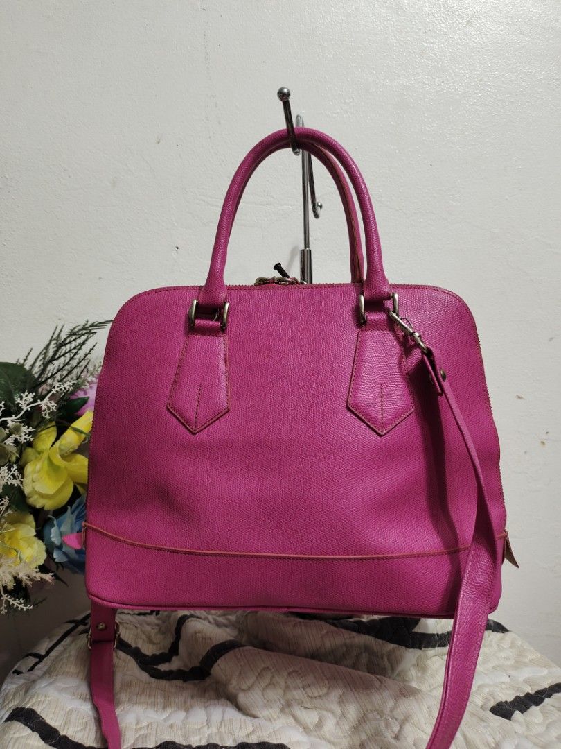 Fuschia Pink Alma Type Two-way Bag on Carousell