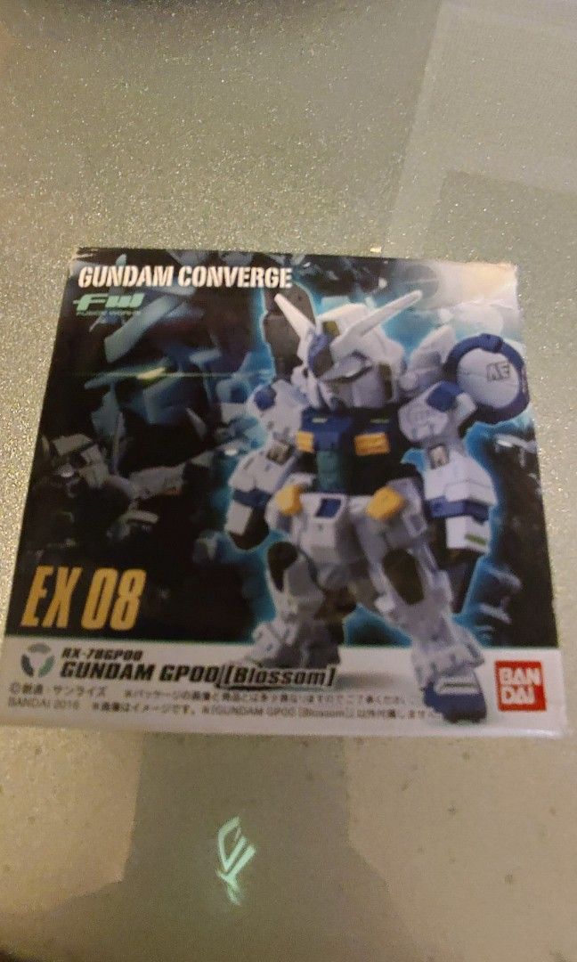 fw gundam converge Ex08 Rx-78GP00 機動戰士高達, 興趣及遊戲, 玩具 & 遊戲類 - Carousell