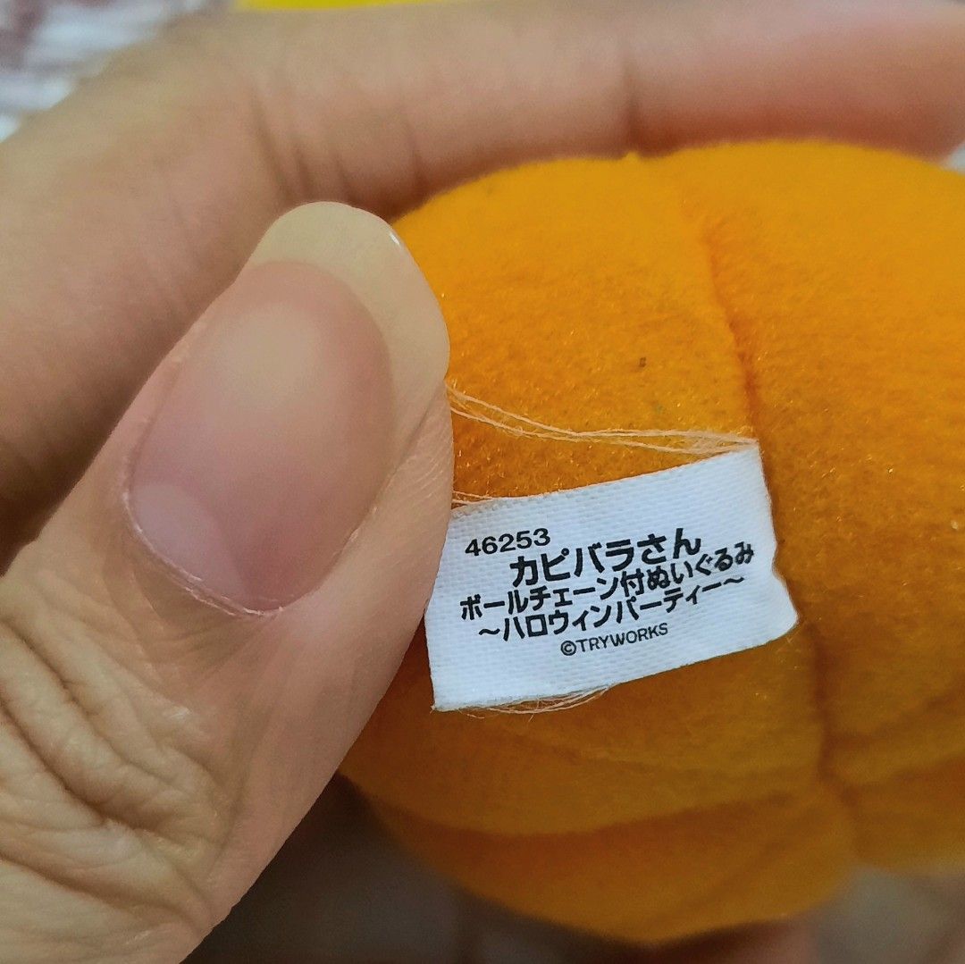 GANCI BONEKA CAPYBARA LABU / KAPIBARA-SAN ORIGINAL JAPAN HALLOWEEN ...