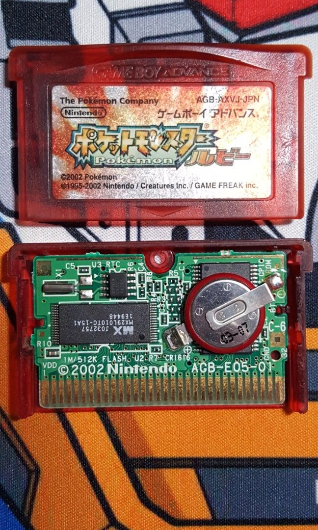 GBA Pokemon Ruby Japanese version., Video Gaming, Video Games, Nintendo ...