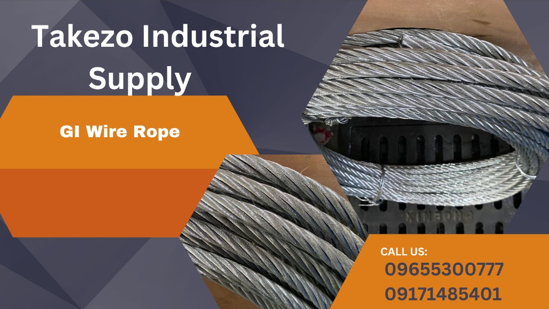 GI Wire Rope, Commercial & Industrial, Construction Tools & Equipment ...