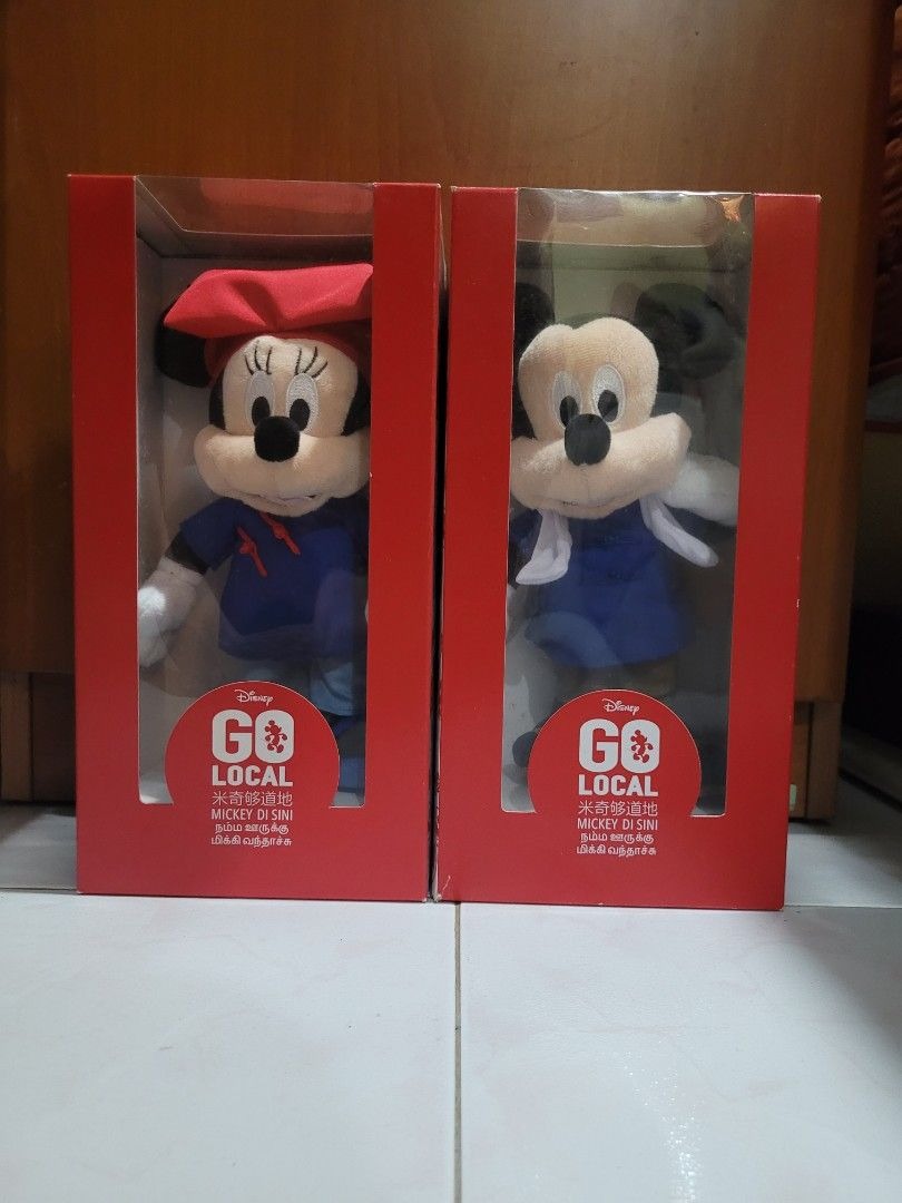 Go Local Mickey Mouse Plush (Limited Edition), Hobbies & Toys, Toys ...