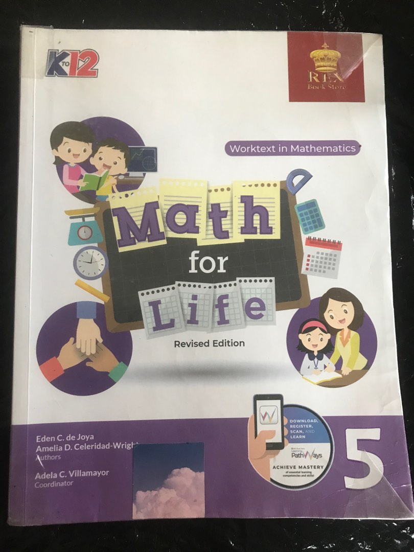 Grade 5 Textbooks - Math for Life 5 (2020) on Carousell