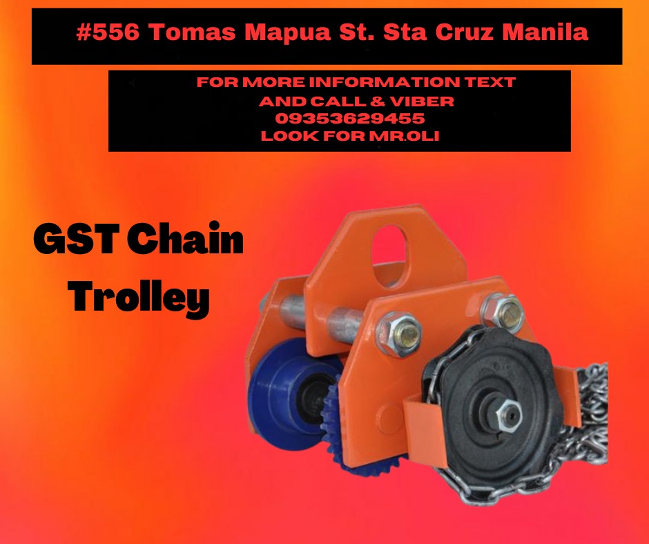GST Chain Trolley, Commercial & Industrial, Construction Tools ...