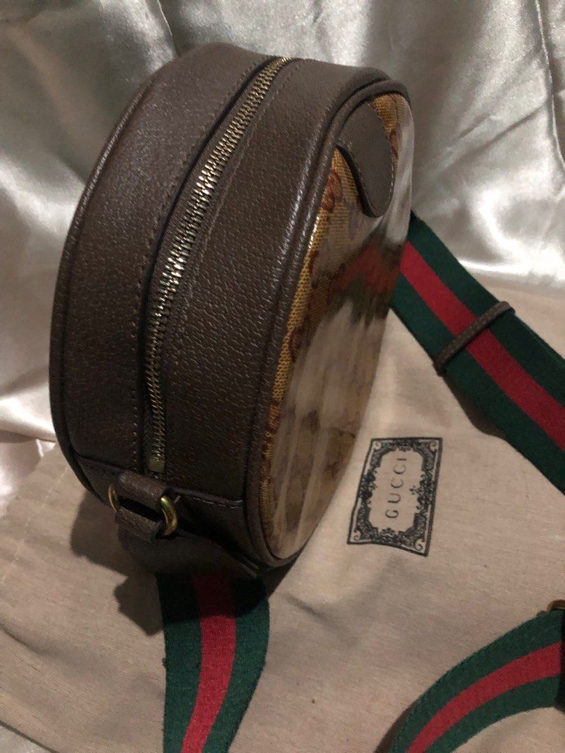 Gucci / Adidas Colab sling bag, Luxury, Bags & Wallets on Carousell