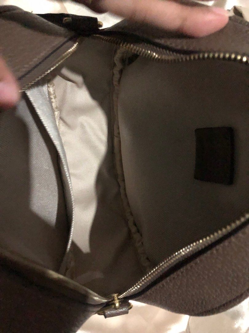 Gucci / Adidas Colab sling bag, Luxury, Bags & Wallets on Carousell