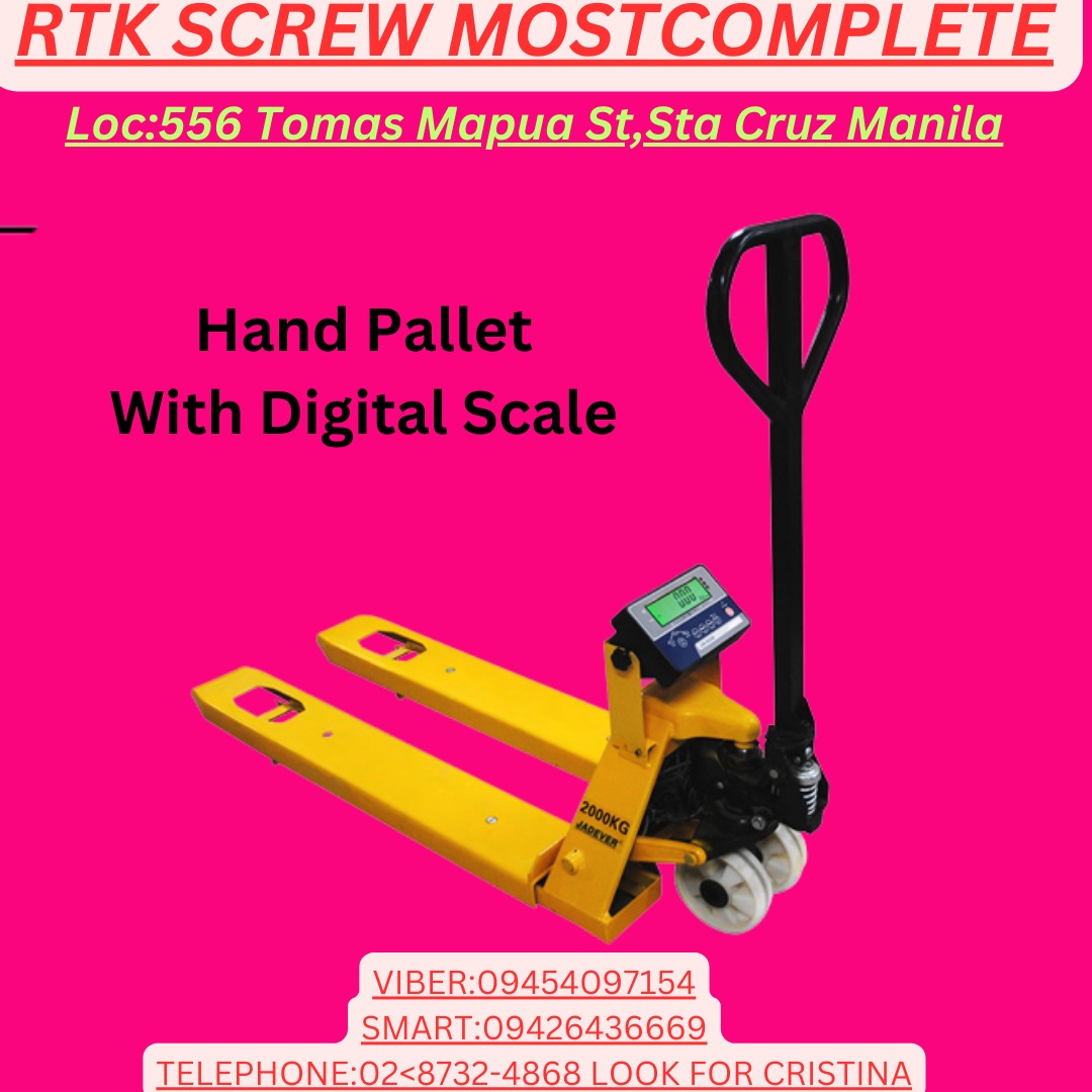 Hand Pallet With Digital Scale on Carousell