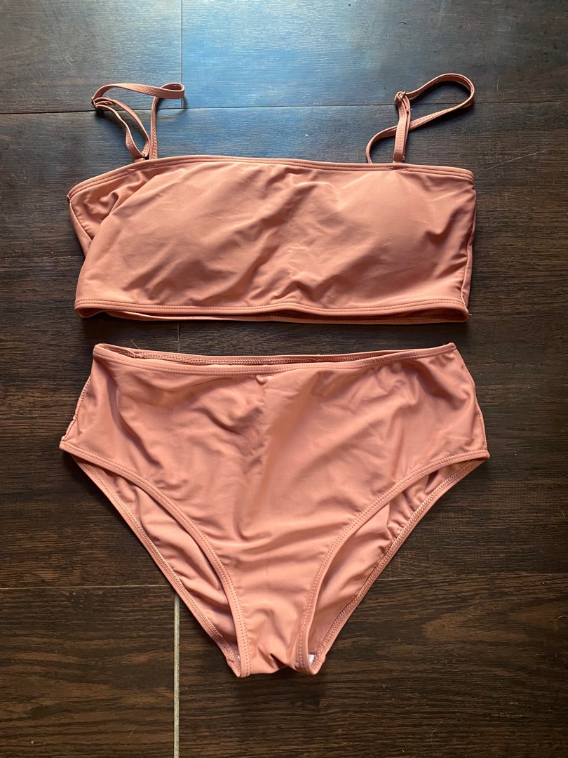 Highwaist Salmon Bikini On Carousell