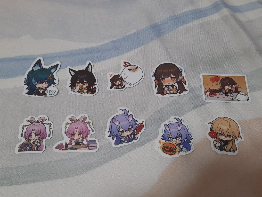 Honkai Star Rail Stickers :), Hobbies & Toys, Memorabilia ...