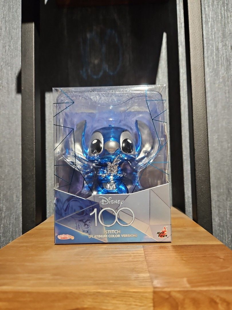 Hot Toys Disney 100 Stitch Platinum Color Version Cosbaby MISB, Hobbies ...