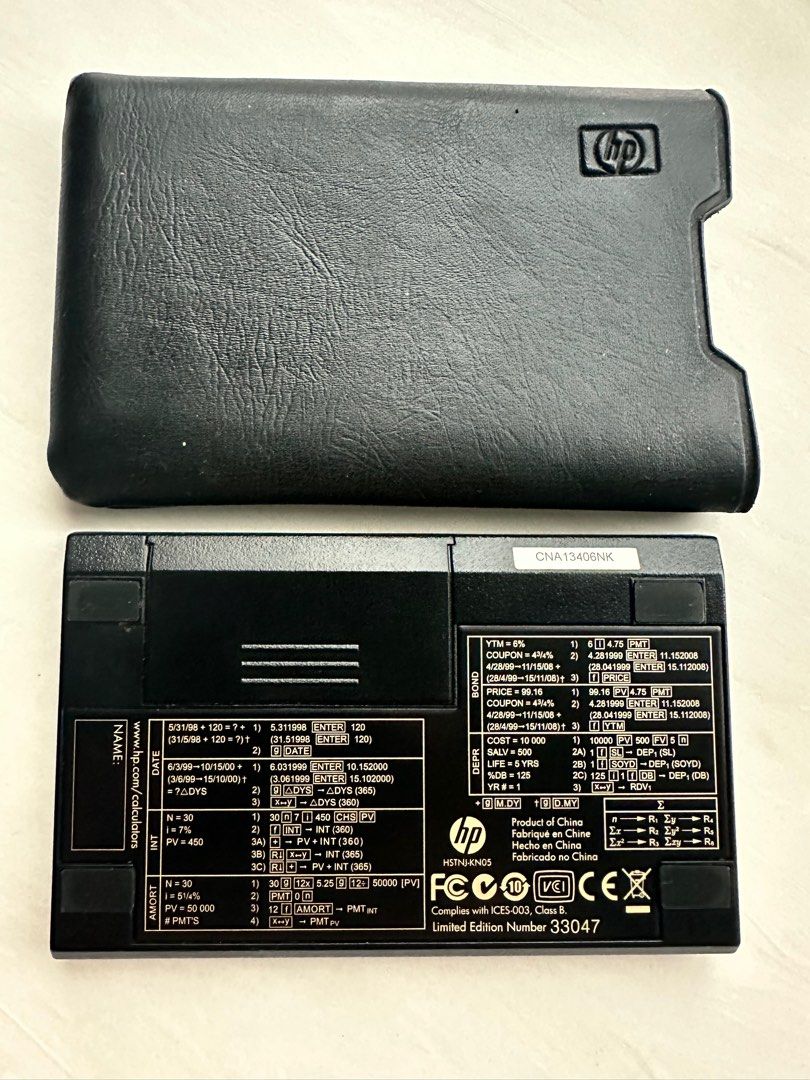 HP Financial Calculator, Computers & Tech, Office & Business Technology ...