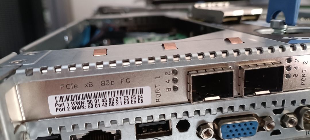 HP Qlogic QLE2562-HP 8GB Dual Port PCI-E x8, Computers & Tech, Office ...