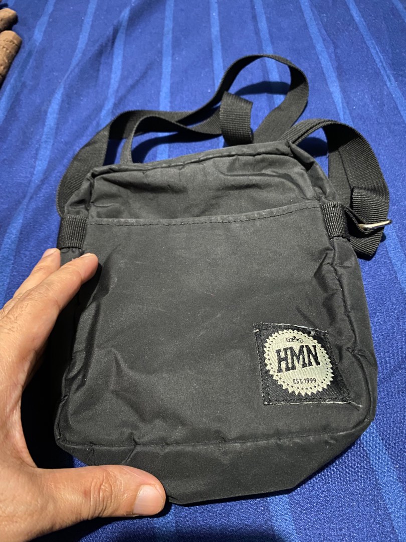 HUMAN Sling Bag, Men's Fashion, Bags, Sling Bags on Carousell