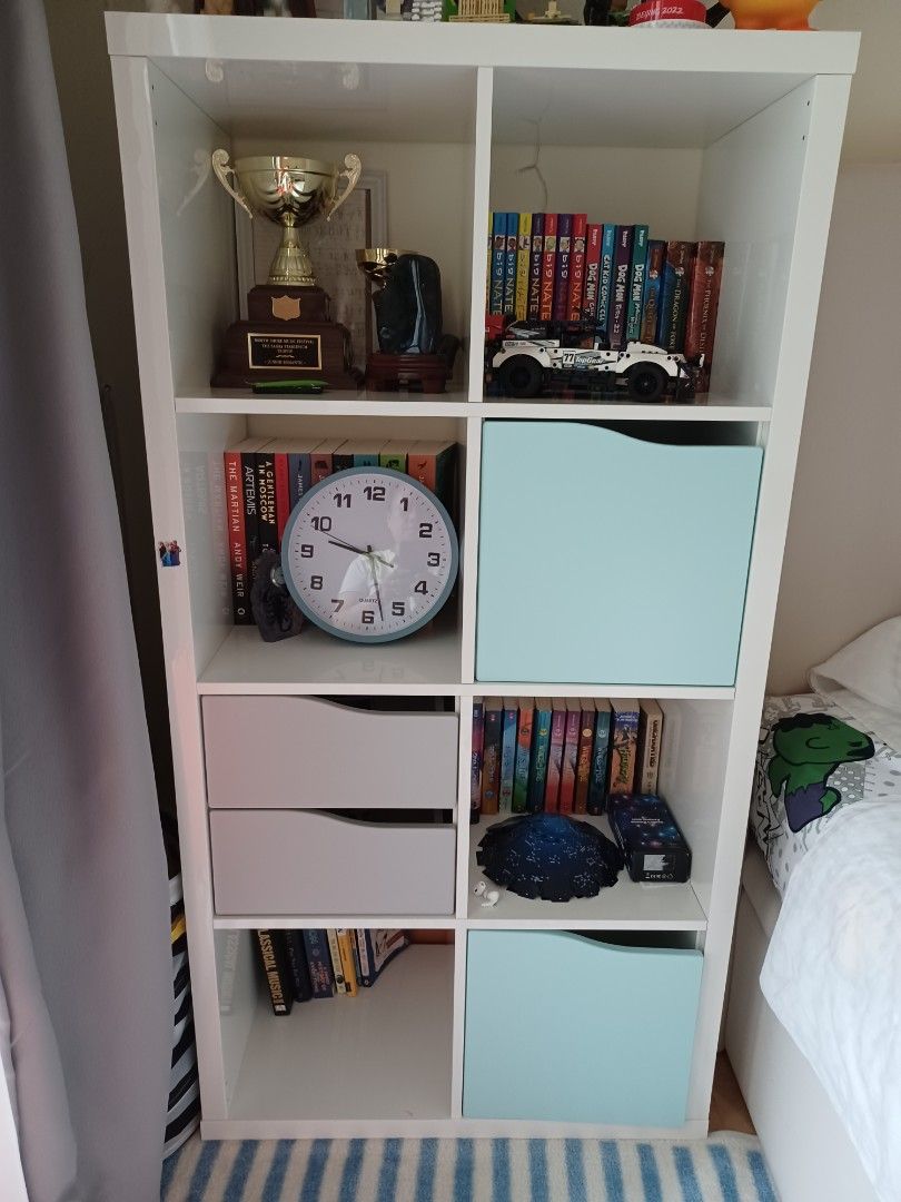 IKEA Kallax Shelving Unit, Furniture & Home Living, Furniture, Shelves ...