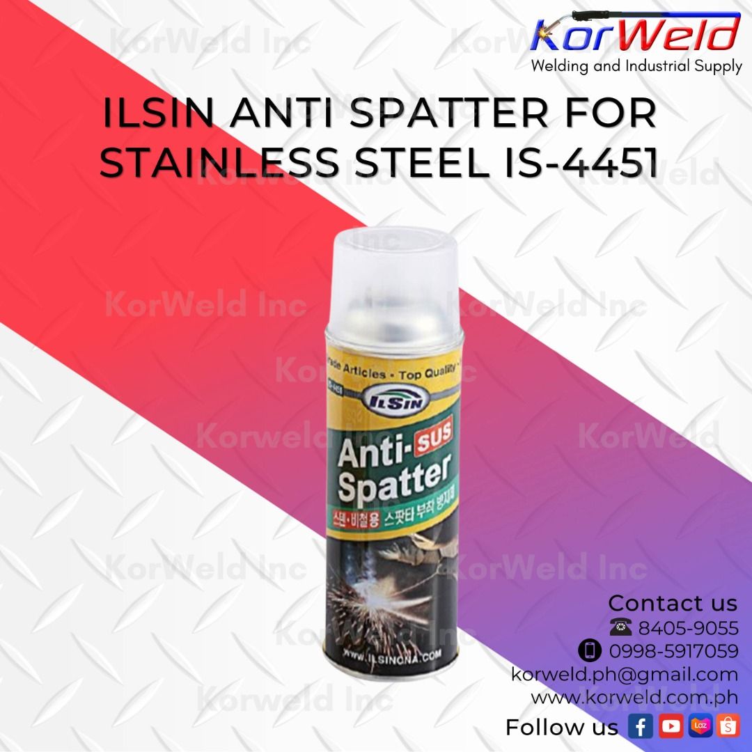 Ilsin Anti Spatter for Stainless Steel IS-4451, Commercial & Industrial ...
