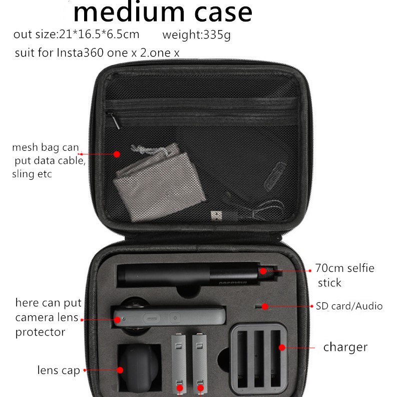 Insta360 Medium Bag, Photography, Photography Accessories, Camera Bags ...