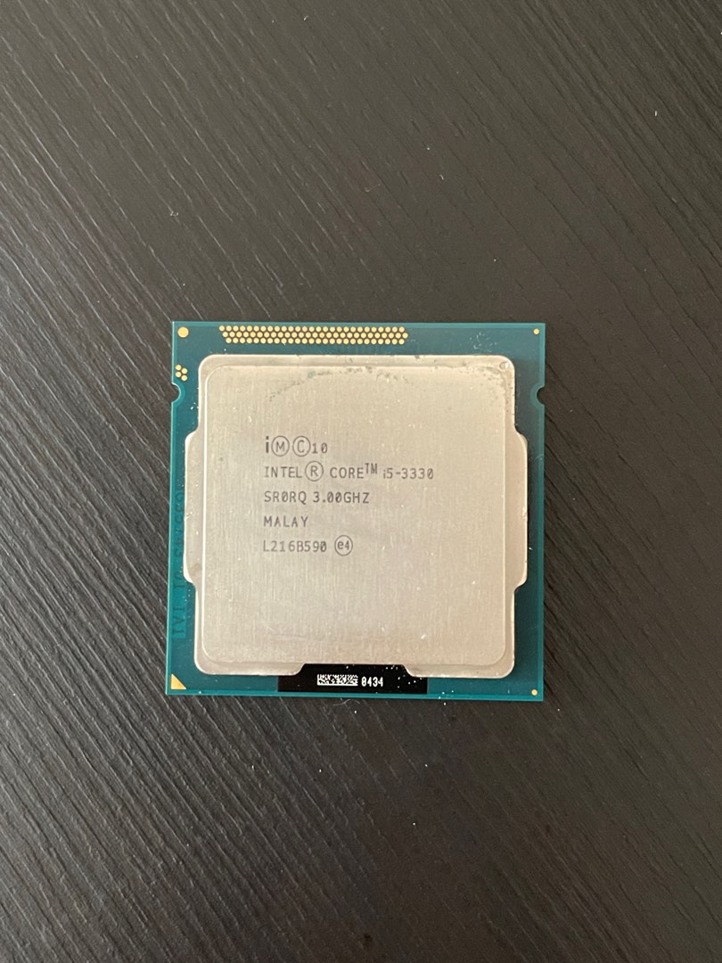 Intel Core i5-3330 Ivy Bridge 3 ghz lga 1155 cpu 電腦處理器, 電腦＆科技, 電腦周邊及配件 ...