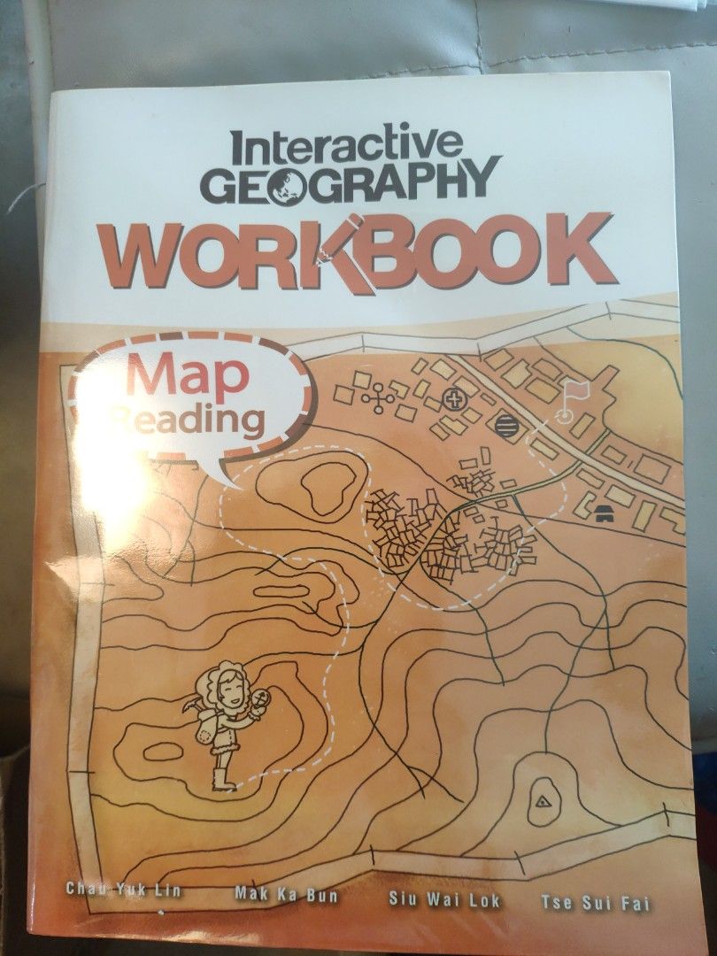 Interactive Geography Workbook Map Reading, 興趣及遊戲, 書本 & 文具, 教科書 - Carousell