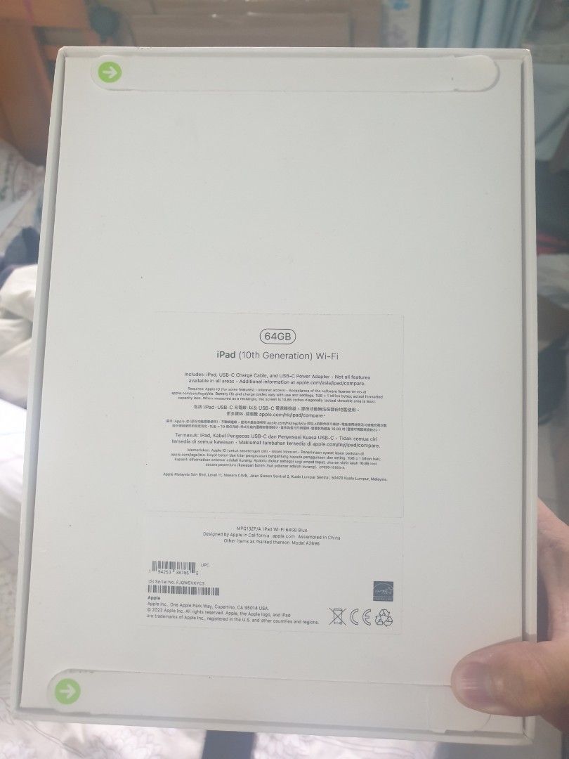 Ipad 10th Gen Wifi, 64gb Blue, Mobile Phones & Gadgets, Tablets, iPad ...