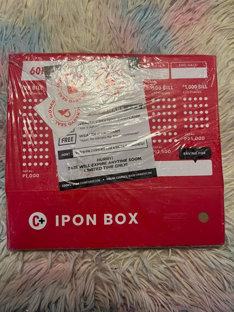 Ipon Box 120 pesos on Carousell