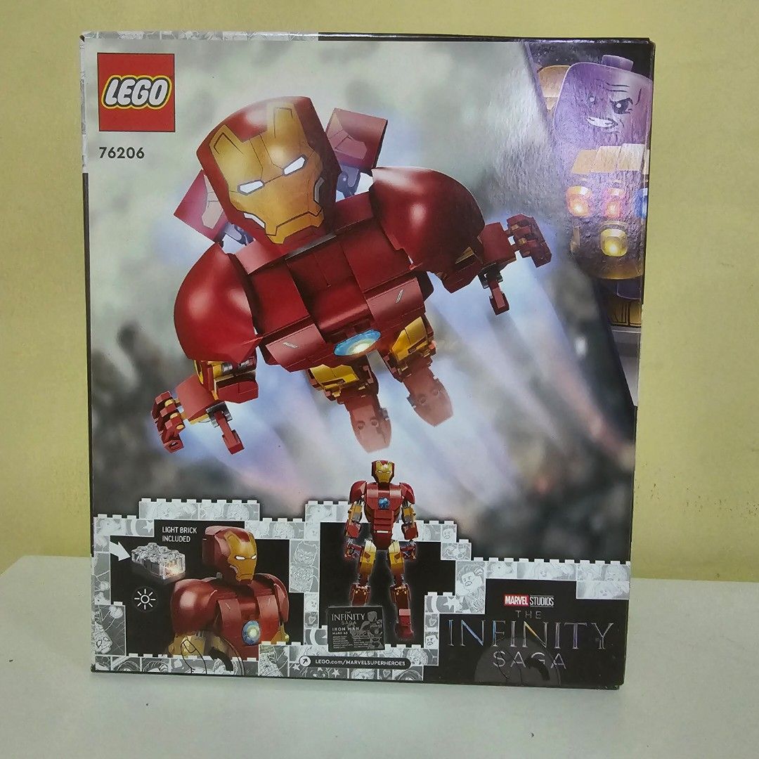Iron Man Figure The Infinity Saga Lego [76206], Hobbies & Toys, Toys ...