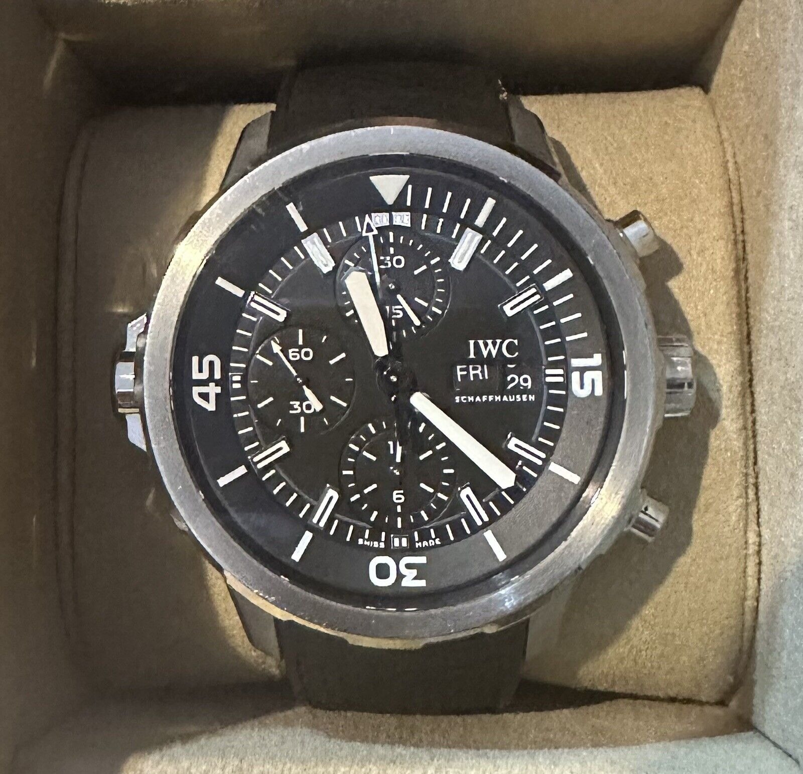 IWC Full Set Box And Papers, Luxury, Watches on Carousell