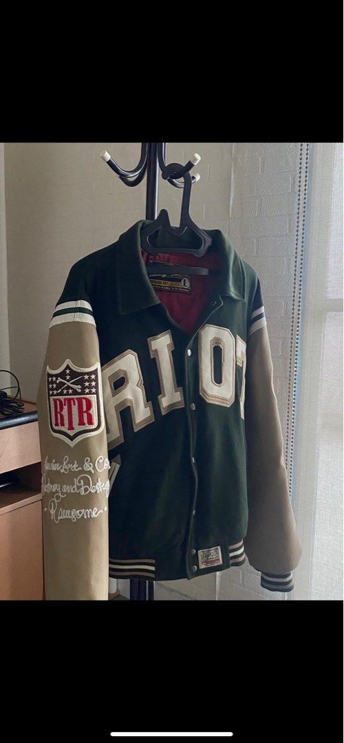 Jacket varsity Rawtype Riot Tomcat 4, Fesyen Pria, Pakaian , Lainnya di ...