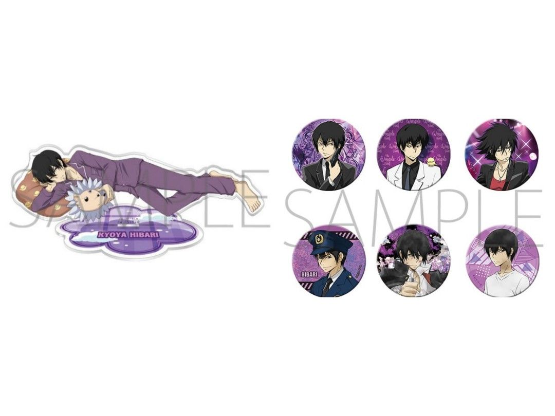 Katekyo Hitman Reborn KHR Hibari Kyouya Kyoya Merch set, Hobbies & Toys ...