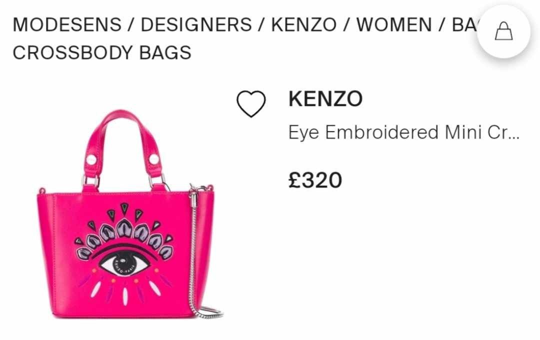 KENZO 2 way, Luxury, Bags & Wallets on Carousell